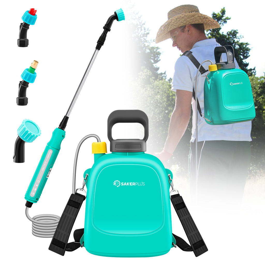 Sakerplus Battery Powered Backpack Garden Sprayer