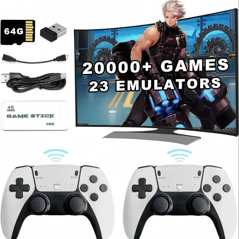 Sakerplus Wireless Retro Game Console Stick