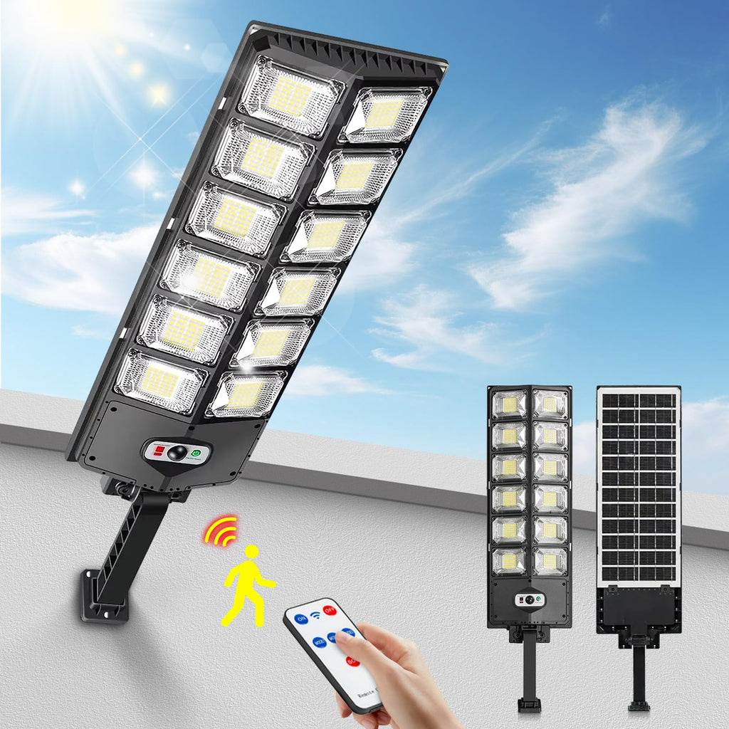 Sakerplus® Solar Street Lights Outdoor Waterproof