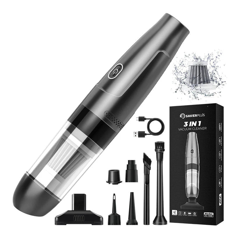Saker 3-in-1 Portable Vacuum Cleaner – Sakerplus