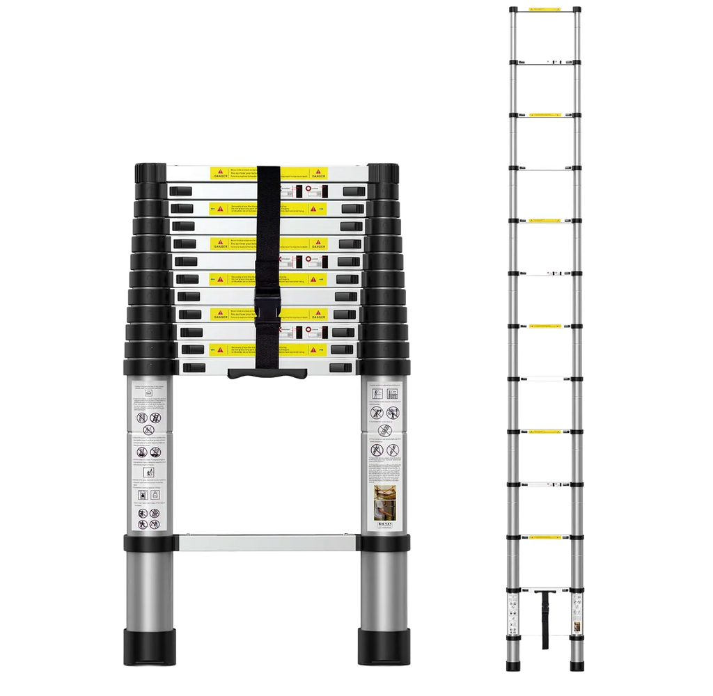 Sakerplus® Portable Collapsible Extension Ladder