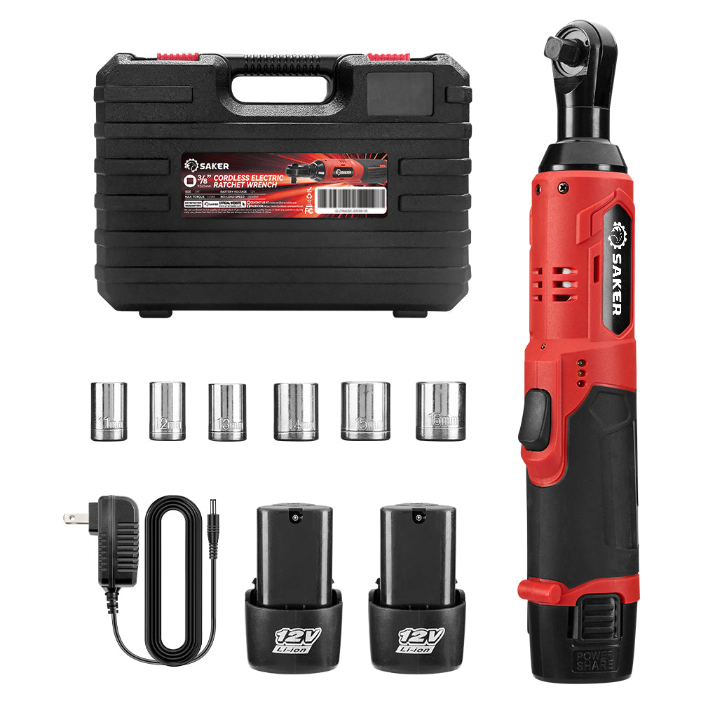 Saker 3/8" Cordless Electric Ratchet Wrench – Sakerplus