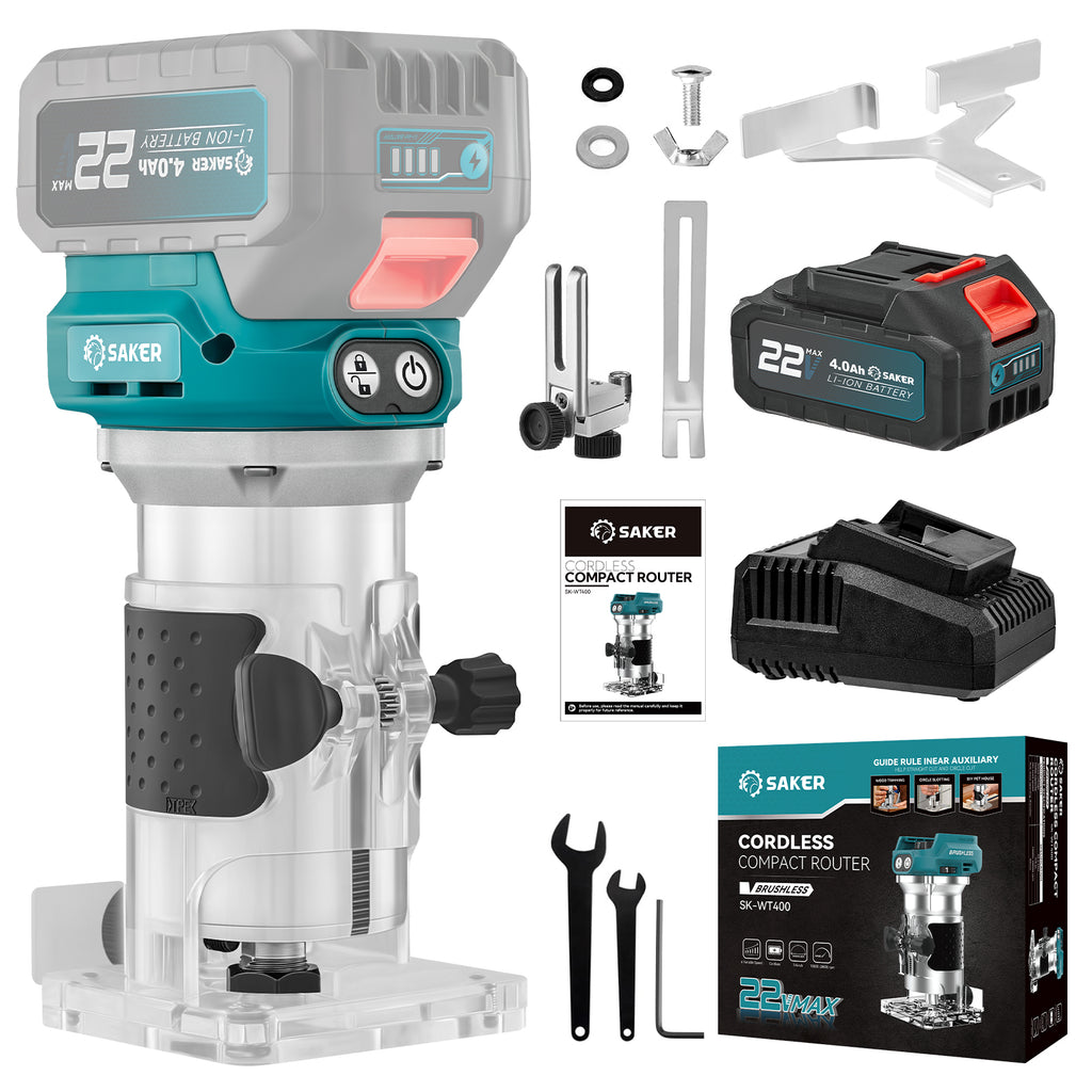 Saker Cordless Brushless Router Tool – Sakerplus