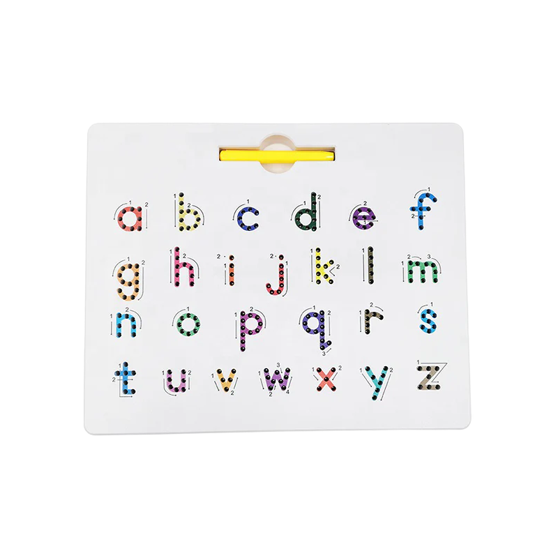 Sakerplus 2-in-1 Double Sided Magnetic Alphabet Edition