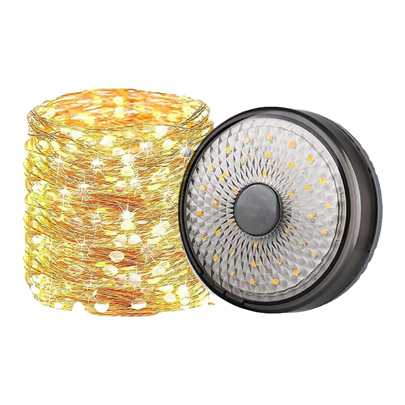 SAKER Camping String Lights—Dual Mode: Warm & Color Light – Sakerplus