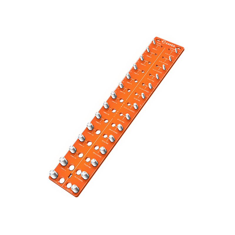 Universal Thread Identifier Tool - SAKER® Nut and Bolt Thread Checker ...