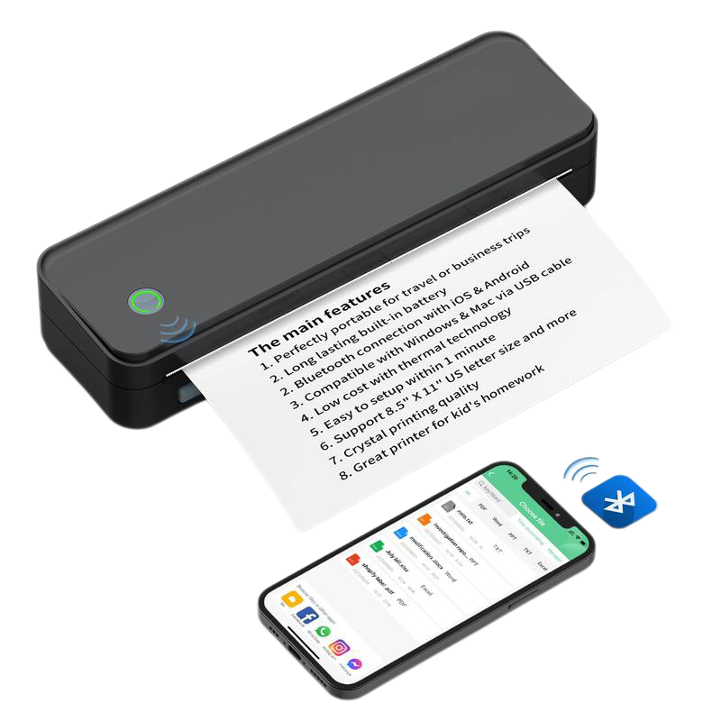 Saker Wireless Bluetooth Thermal Printer – Sakerplus