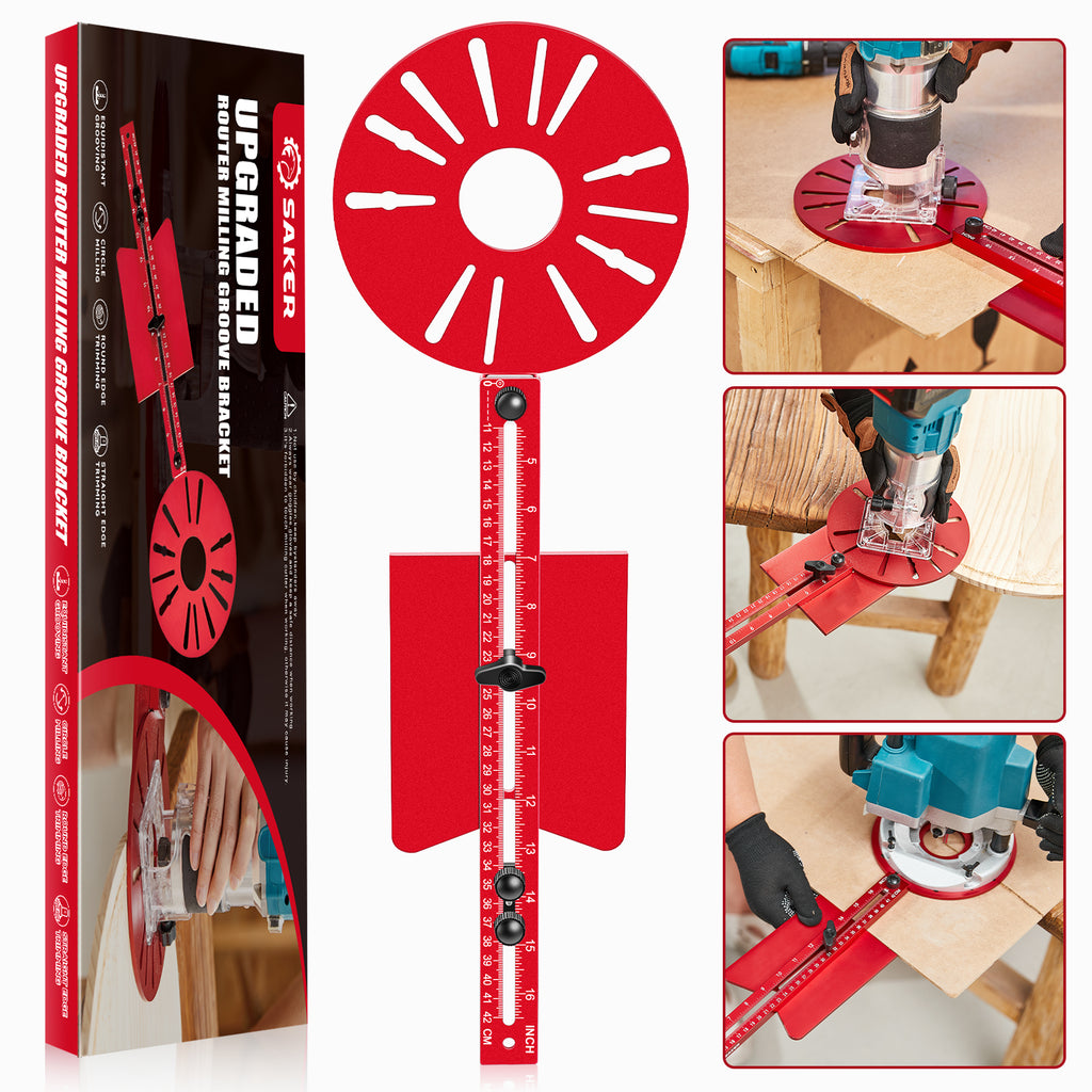 SAKER® Upgraded Router Milling Groove Bracket – Sakerplus