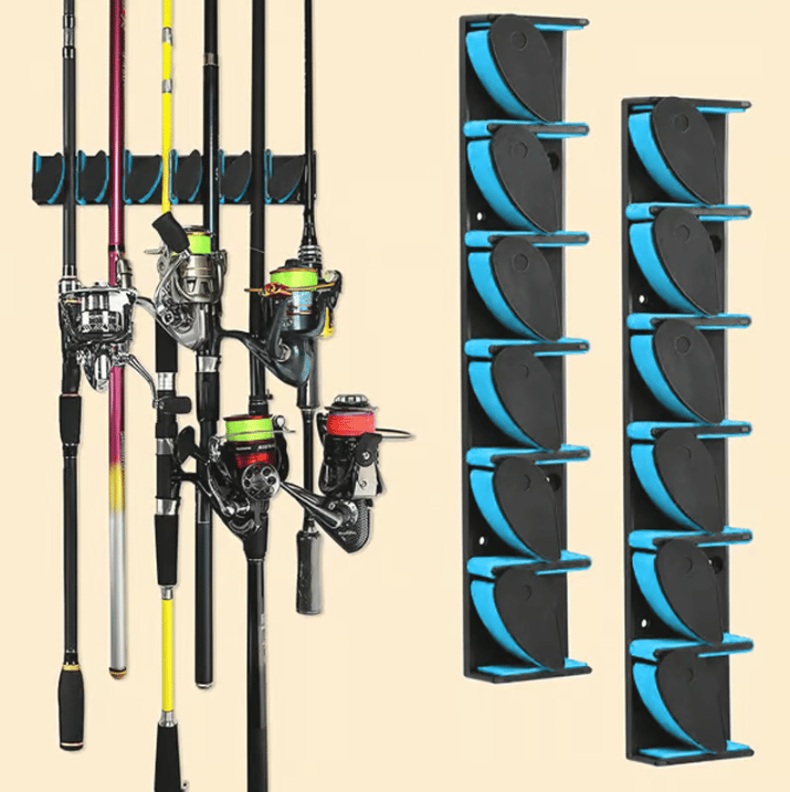 Wall Mounted Fishing Rod Rack – Sakerplus